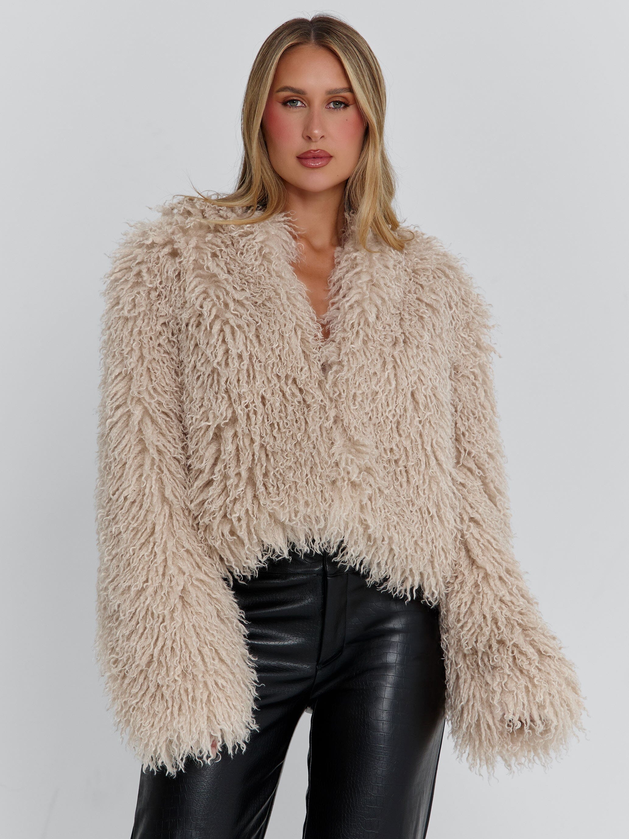 Mirada Jacket Beige | Outcast UK