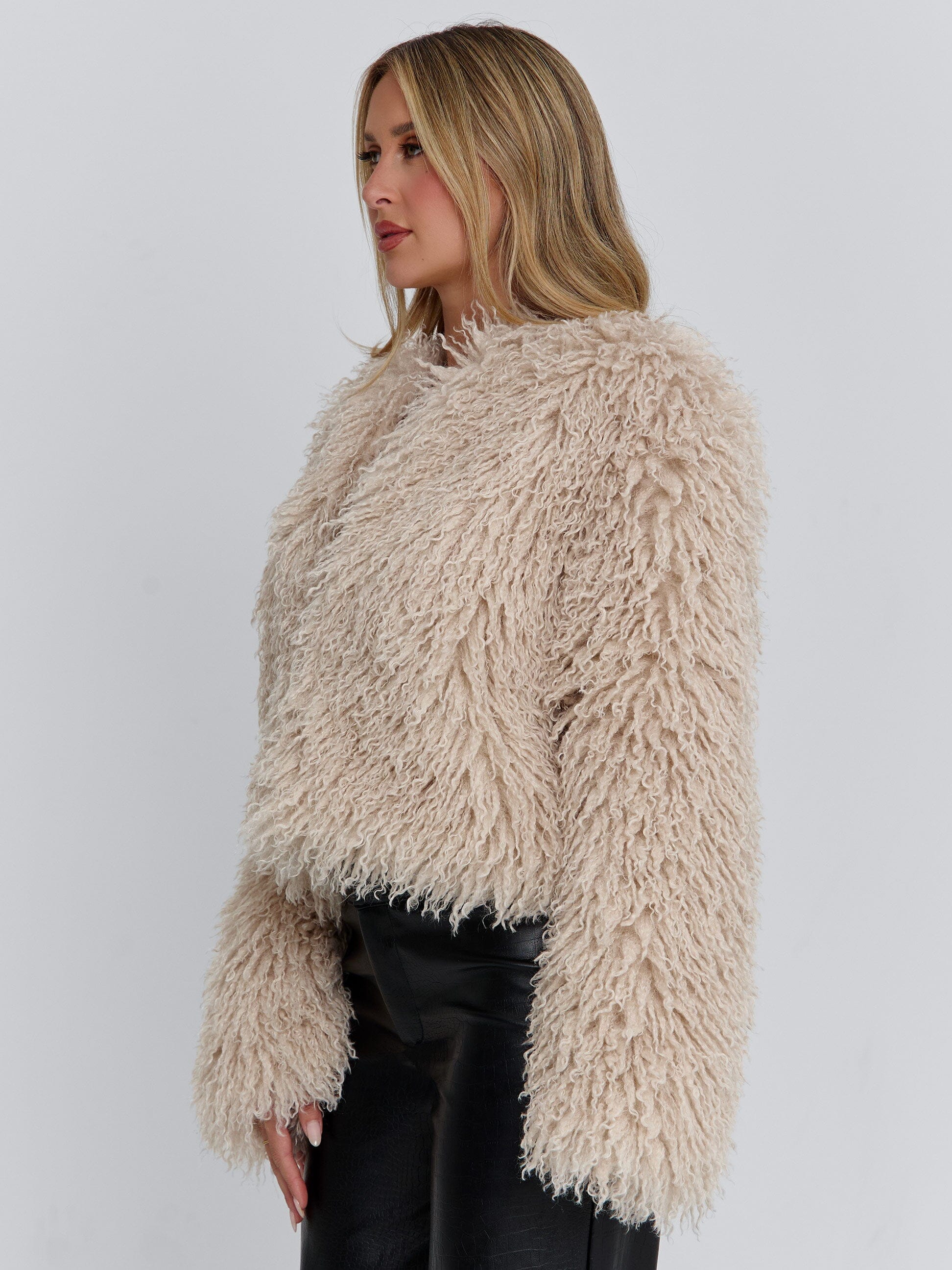 Mirada Jacket Beige | Outcast UK