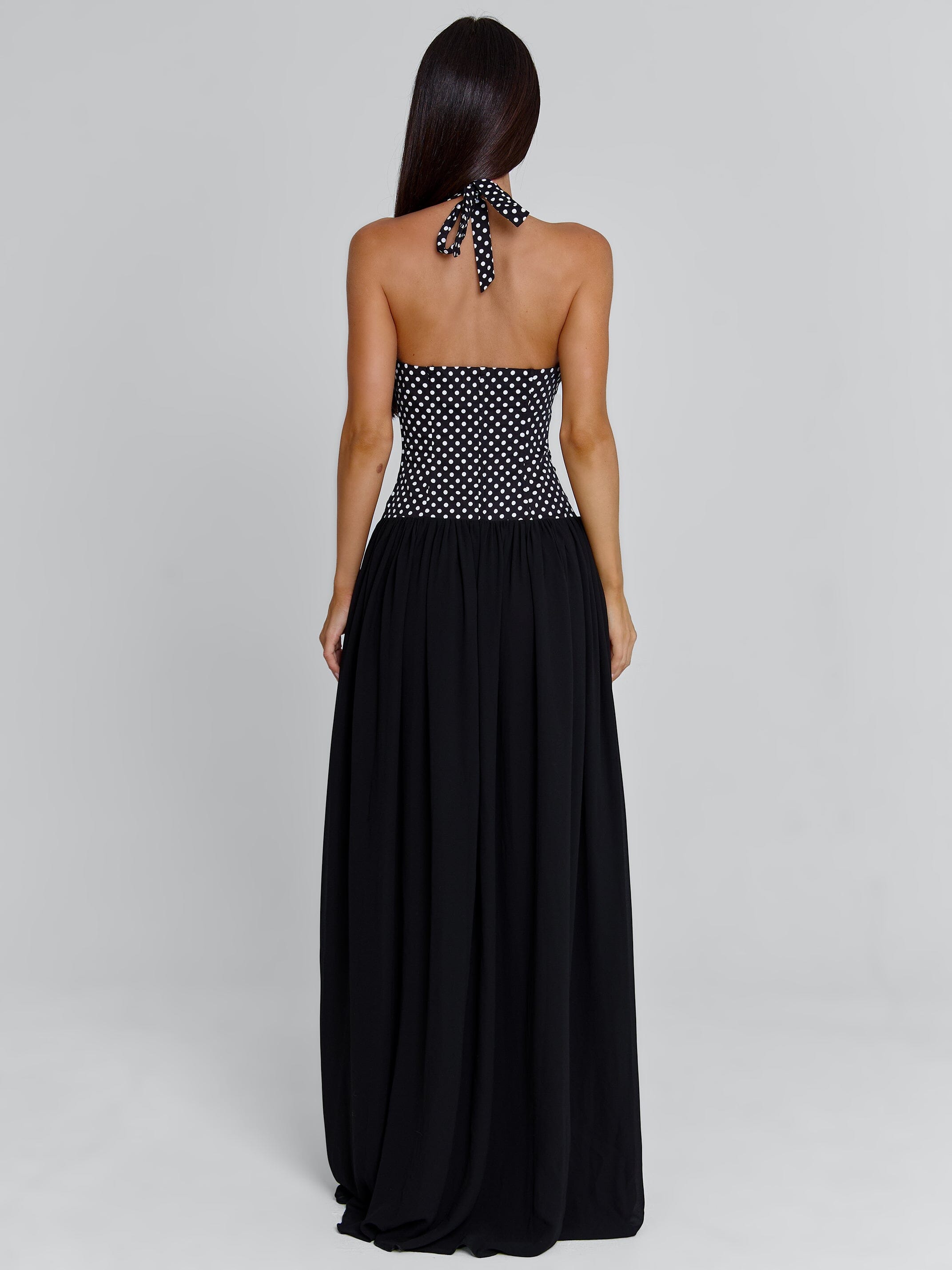 Rylie Maxi Dress Black | Outcast UK