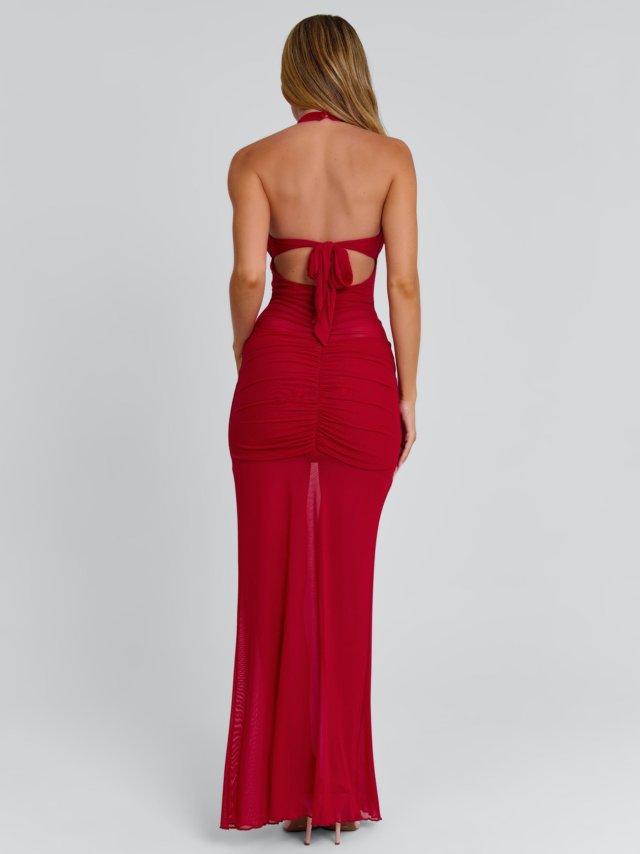 Zerra Maxi Dress Red | Outcast UK
